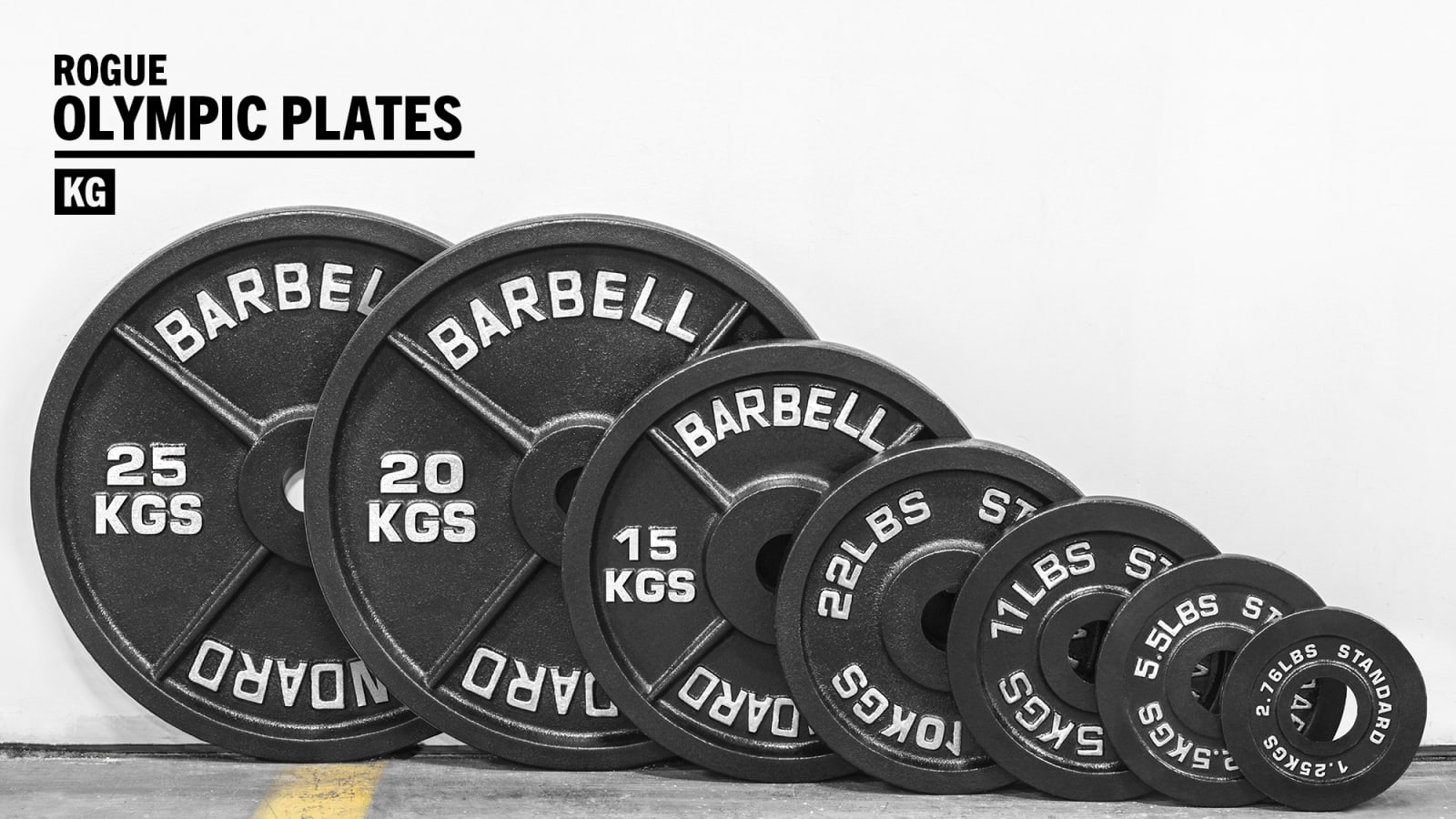 Rogue Olympic Plates - Cast Iron - Weightlifting | Rogue Fitness UK