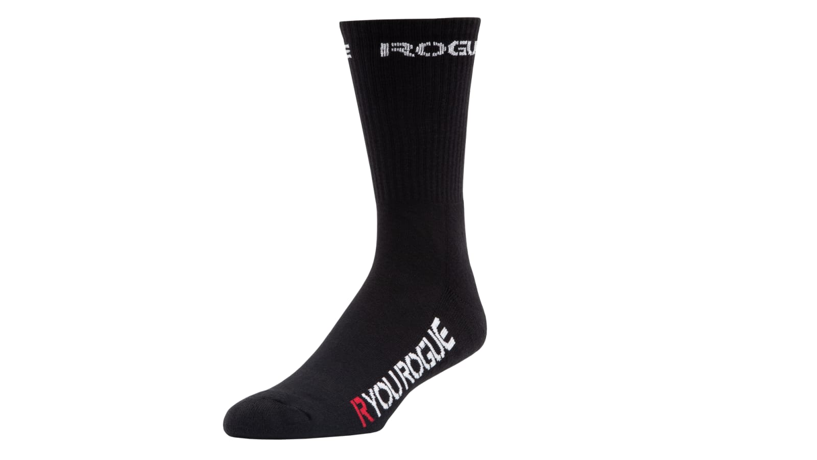 Rogue Crew Socks - Black Athletic Socks - Black | Hybrid Cool Max ...
