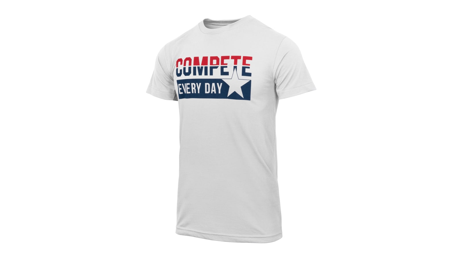 Compete Every Day USA T-Shirt - White | Rogue Fitness