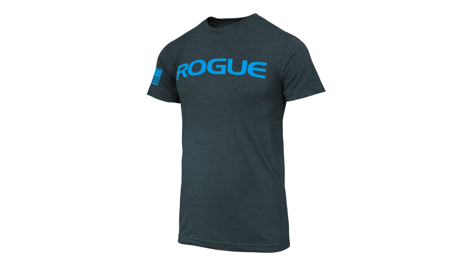 Rogue Basic Shirt - Men's - Black Aqua / Blue | Rogue Fitness NL