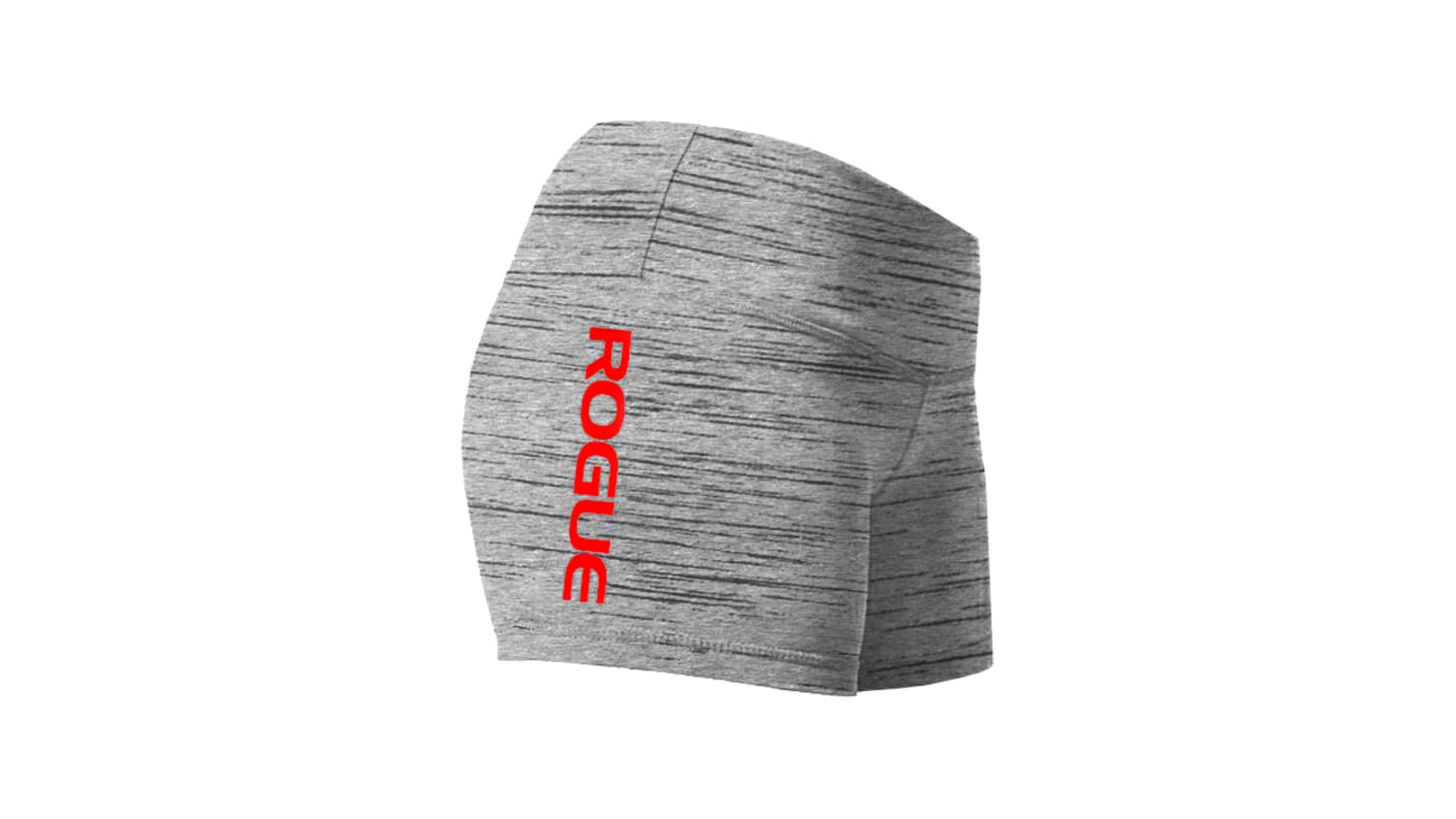 WOD Gear Clothing Wide Band Booty Shorts - Gray | Rogue Fitness UK