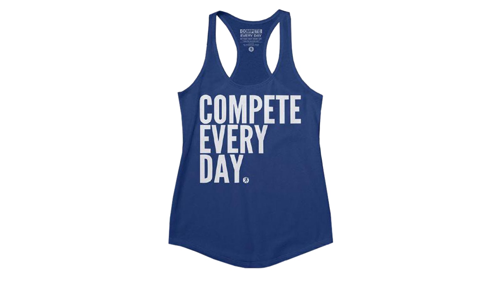 Compete Every Day Classic Racerback Tank - Royal Blue | Rogue Fitness ...