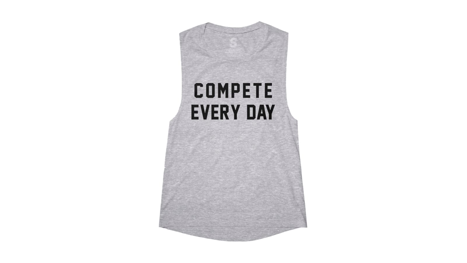 Compete Every Day Original Women's Muscle Tank - Gray | Rogue Fitness ES