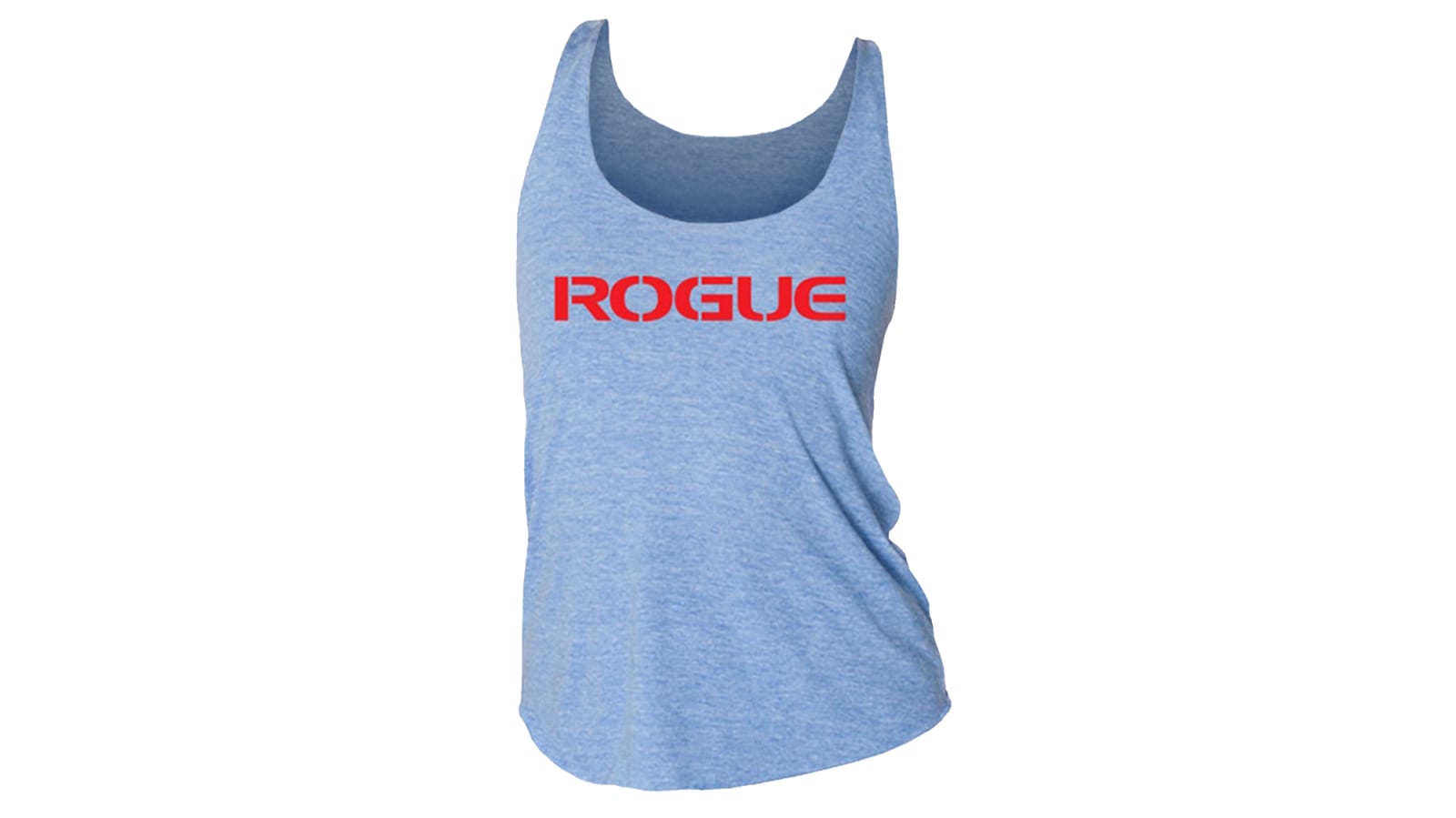 Rogue Womens Tank - Logo Tank Top - Grey & Red | Rogue Fitness ES