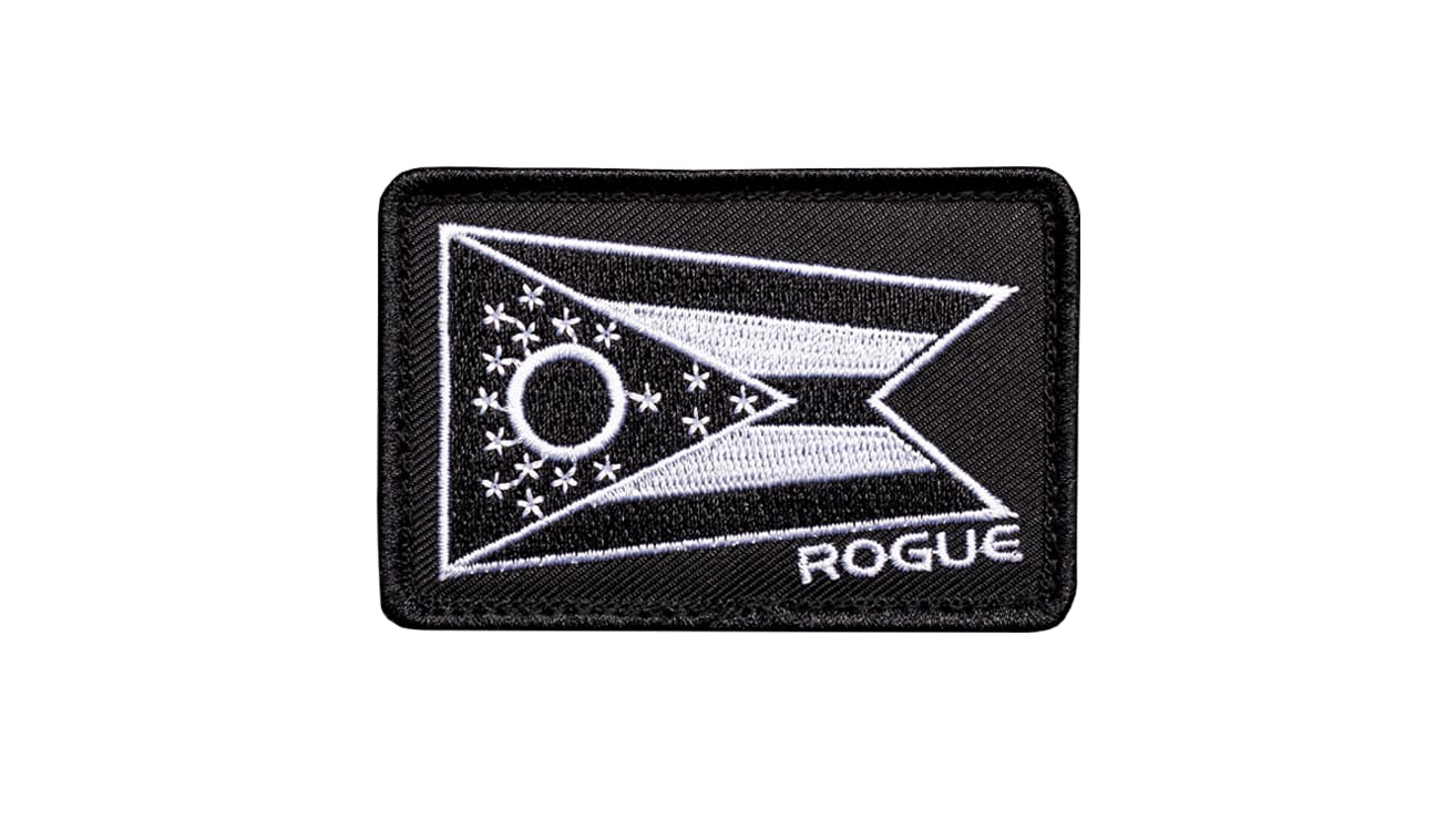 Rogue Ohio Flag Patch - Black Border | Rogue Fitness Canada