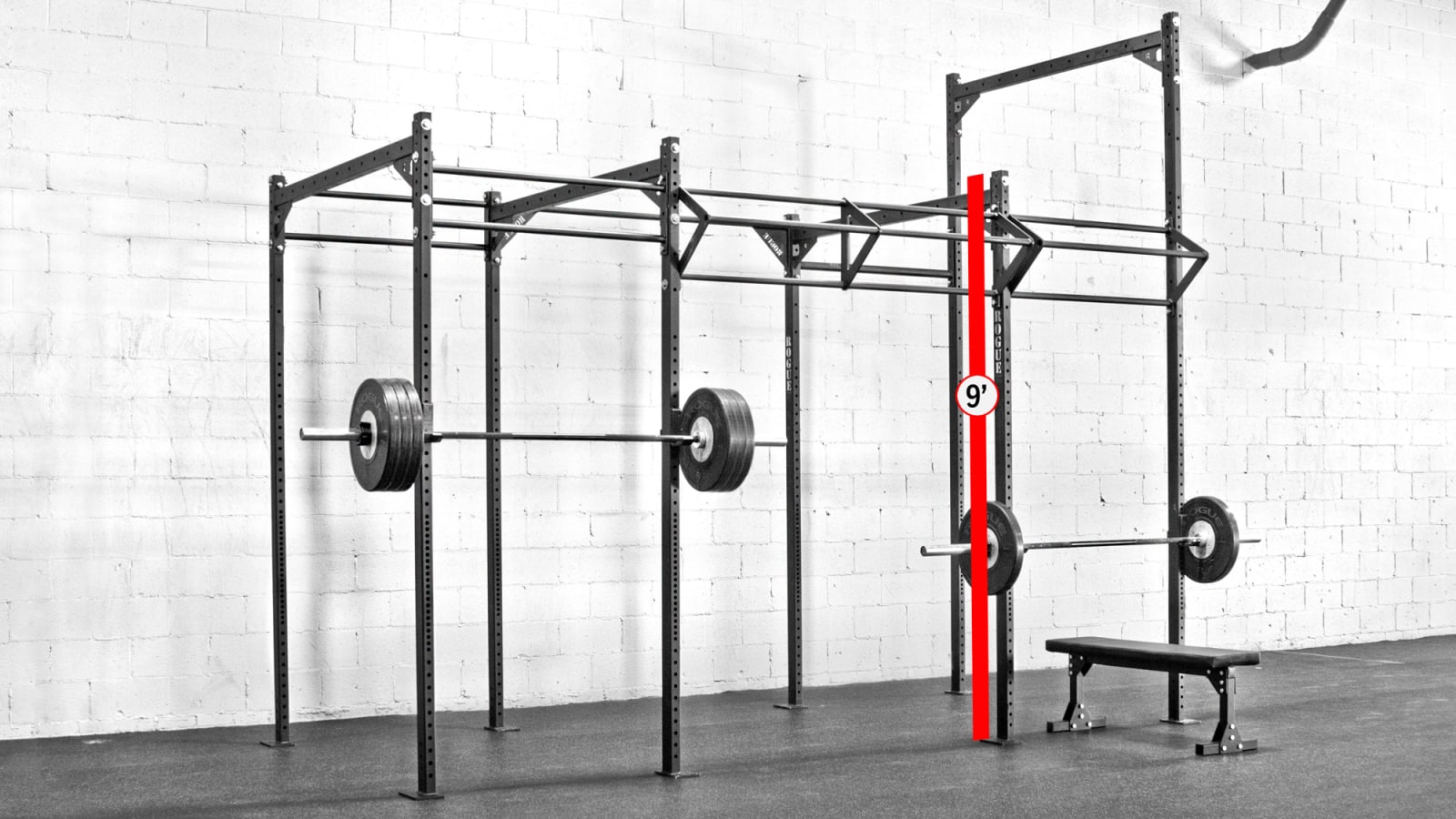 X-108 9' Upright (Pair) - Infinity Rig Add-On | Rogue Fitness Canada