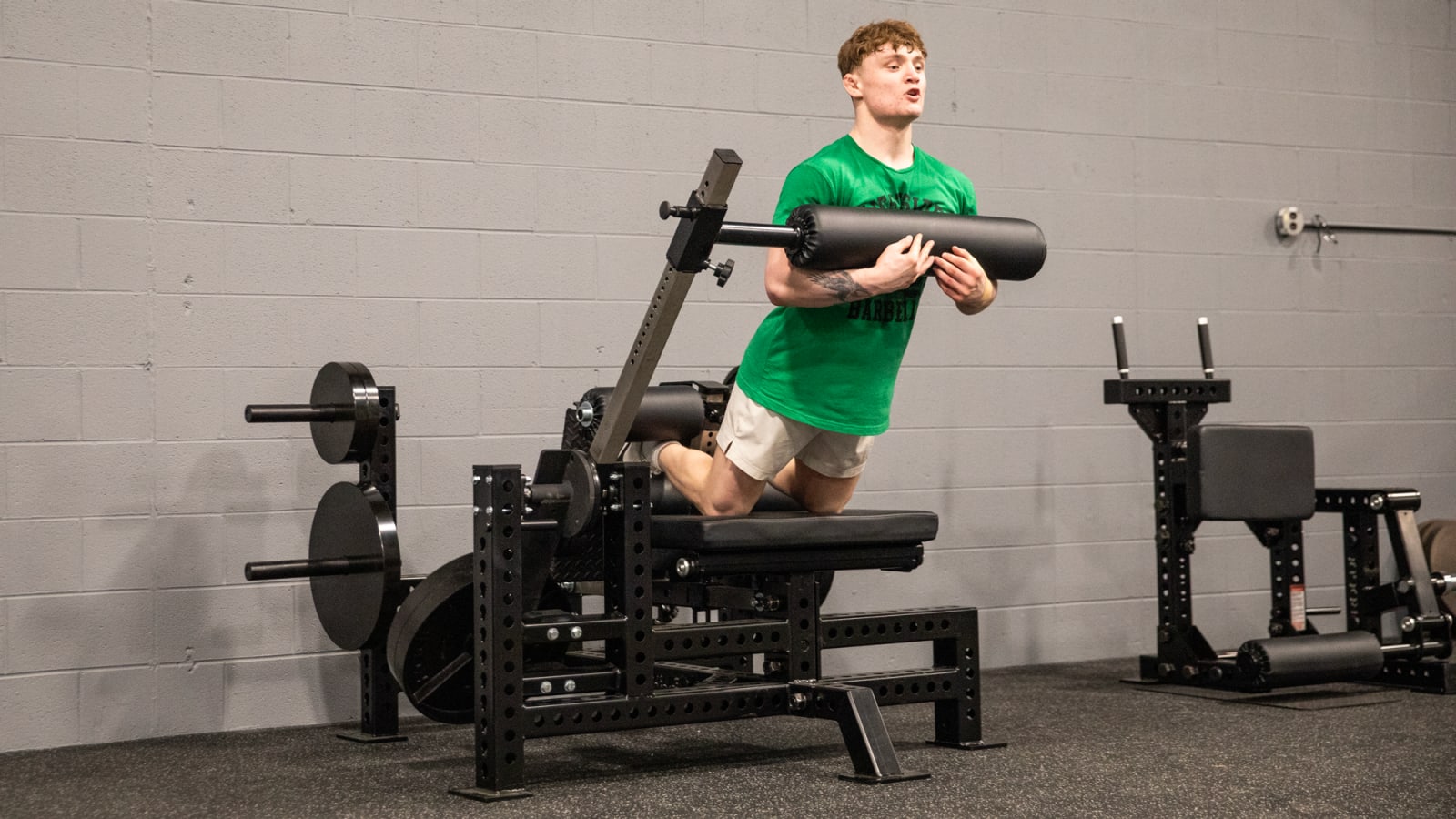 reverse curl exercise leg