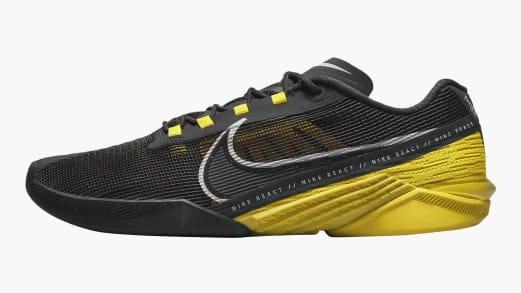 nike react yellow