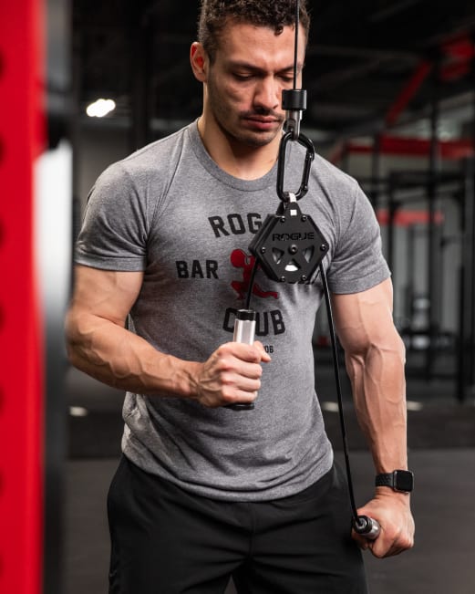 torso rotation cable attachment