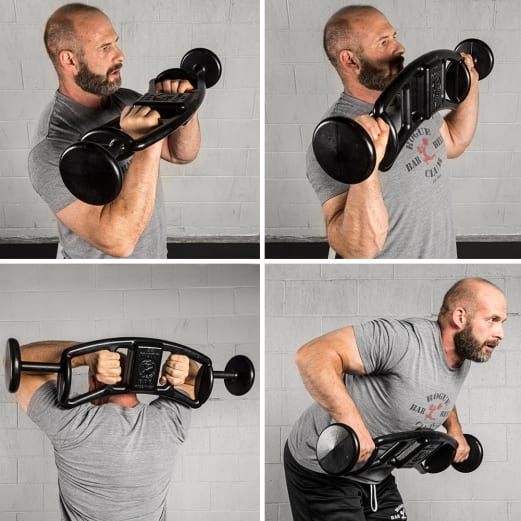 dumbbell curl reverse