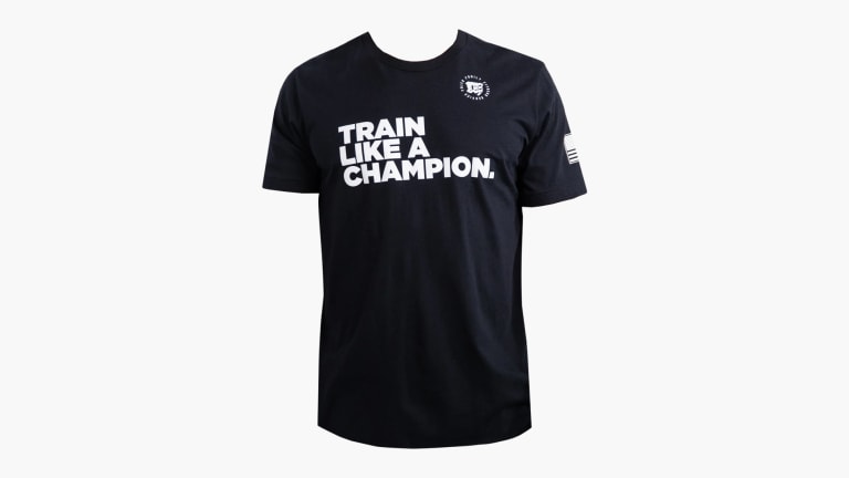 CrossFit Mayhem “Train Like A Champion” 2.0 T-Shirt - Black | Rogue Fitness