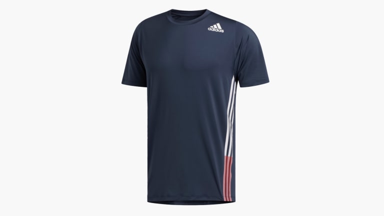 Adidas Freelift 3-Strips Men's T-Shirt - Legend Ink | Rogue Fitness
