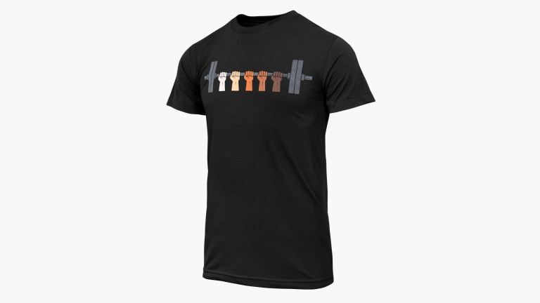 Rogue Unity Barbell T-Shirt - Black | Rogue Fitness