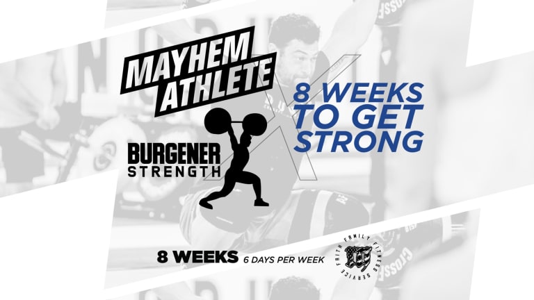 Burgener Strength - 8 Weeks to Get Strong | Rogue Fitness