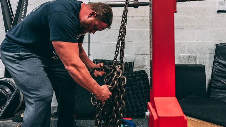 Westside Barbell - Squats and Sleds | Rogue Fitness