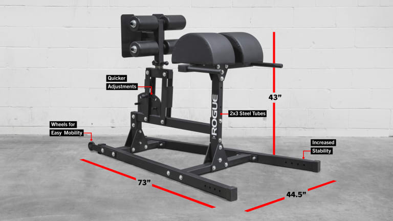 Rogue Abram GHD 2.0 - Glute-Ham Developer | Rogue Fitness
